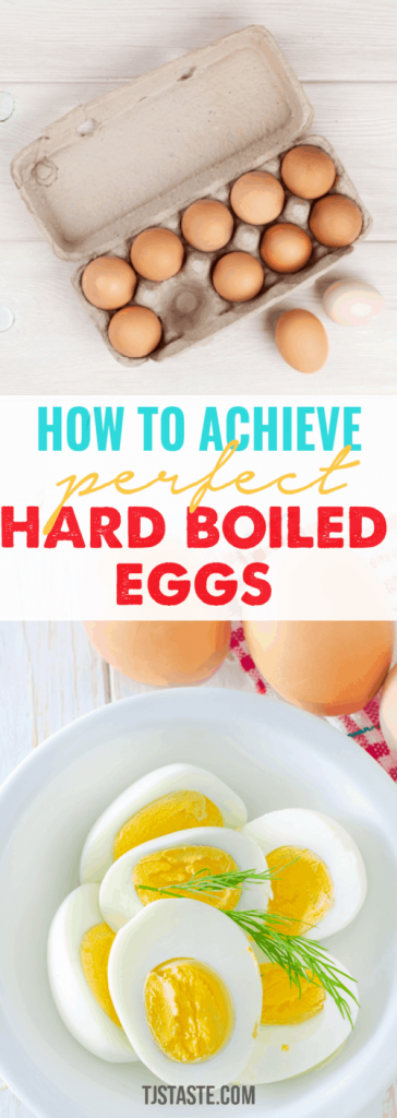 Hard Boiled Eggs • Perfect Hard Boiled Eggs • TJsTaste.com