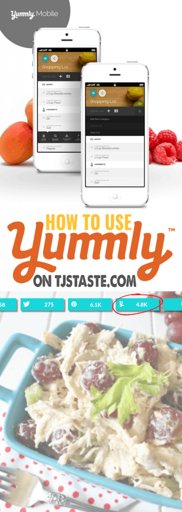 How to Use Yummly to Save & Share Recipes • TJsTaste.com