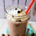 Chocolate Hazelnut (Nutella) Shake - THM • Keto • Low Carb • GF • SF
